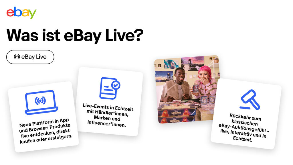 Mit eBay Live startet eine neue Ära des Online-Shoppings – und das ...