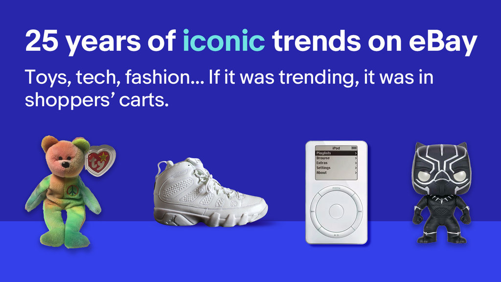 eBay Celebrates 25 Years: Iconic Cultural Moments That Shaped Shopping ...